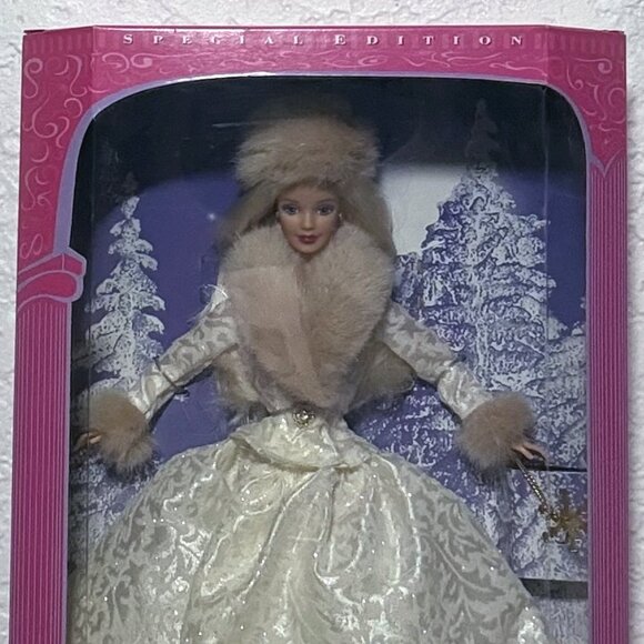 Mattel | Toys | Vintage Winter Evening Barbie Doll Special Edition 998 ...